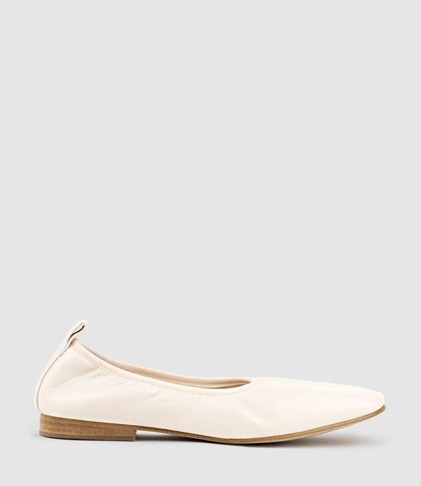 FAITH Choked Up Ballet in Offwhite - Edward Meller